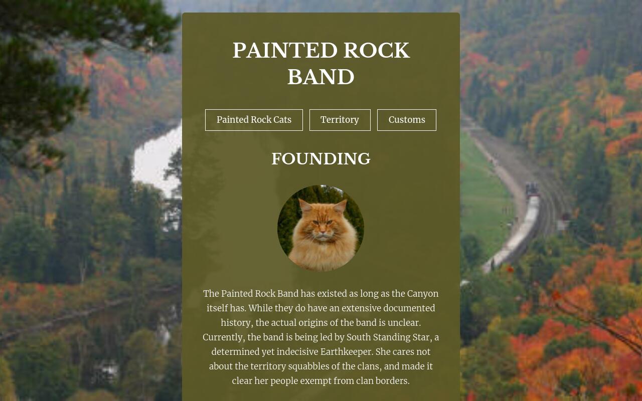 painted rock band